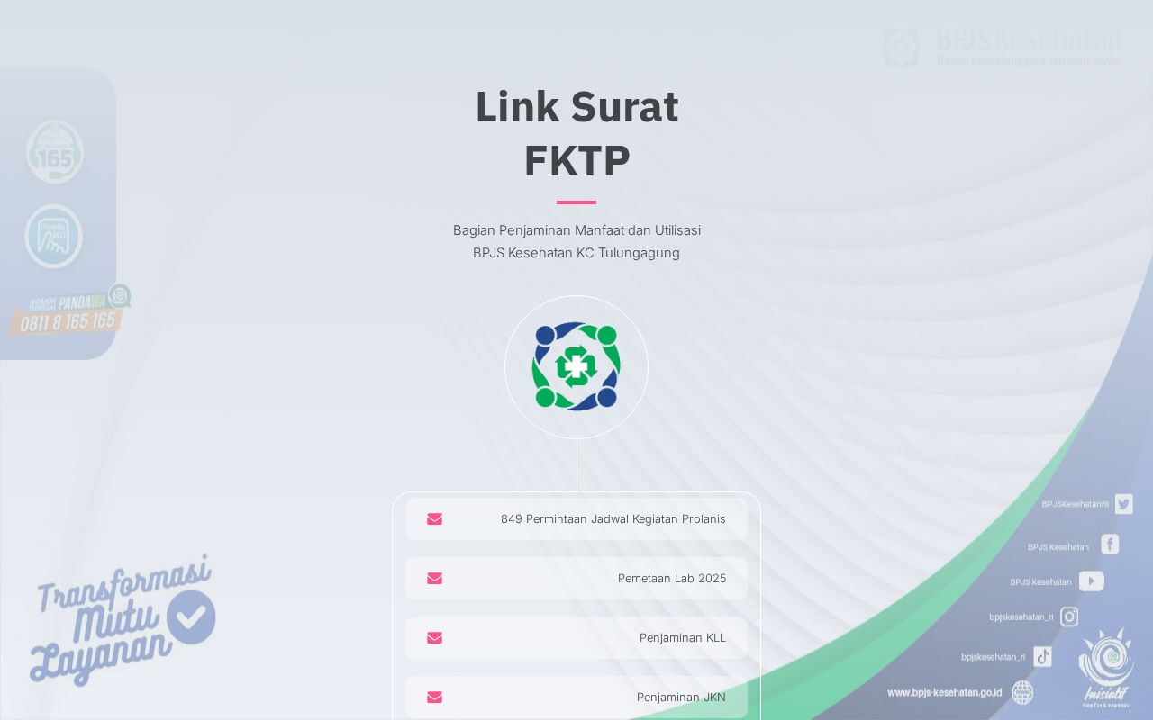 Link Surat FKTP